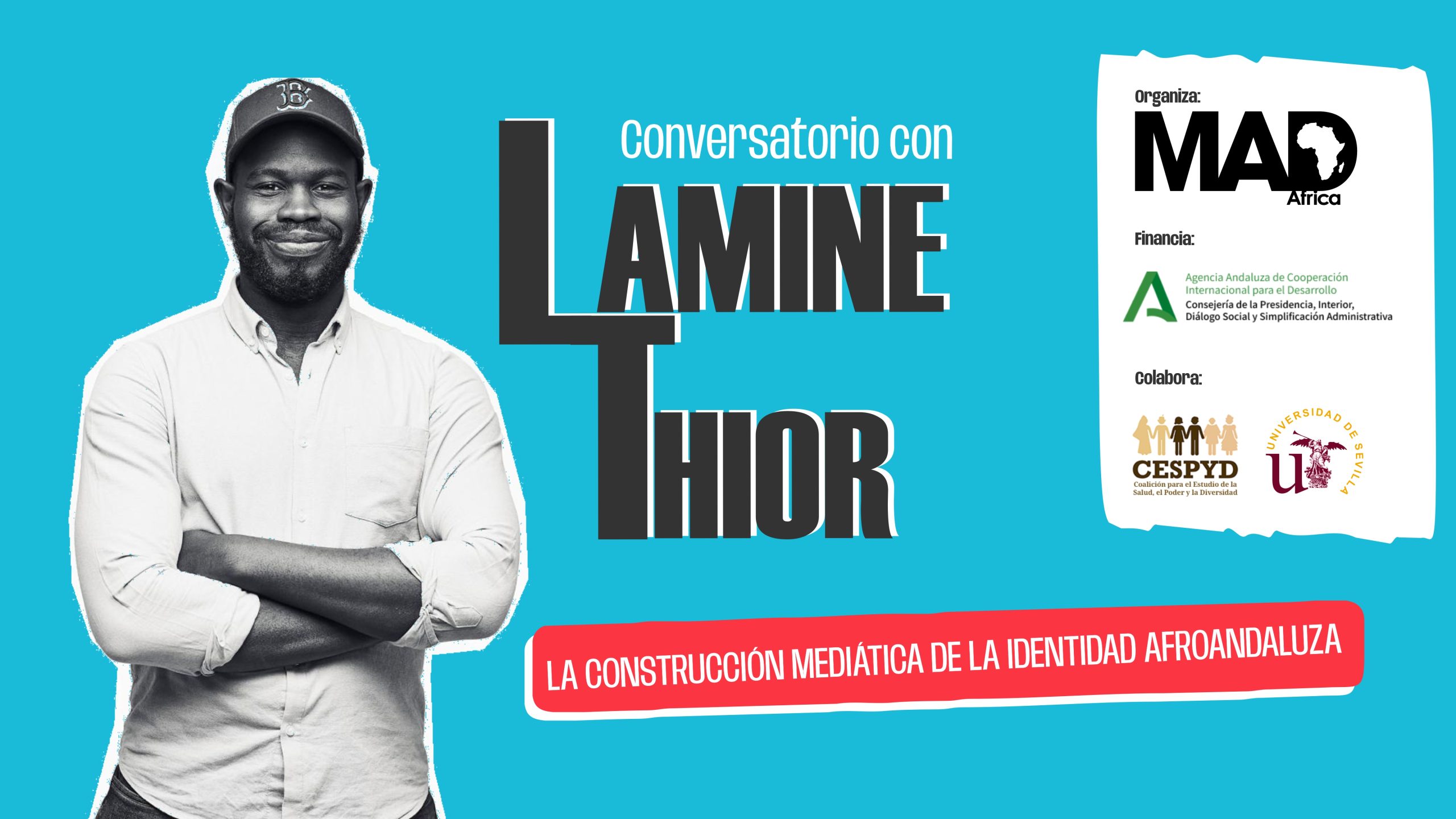 Conversatorio con Lamine Thior sobre identidades afroandaluzas en ...